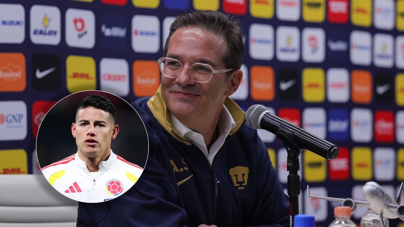 ¿James Rodríguez jugará en Pumas? Sancho responde y deja dudas - ESPN