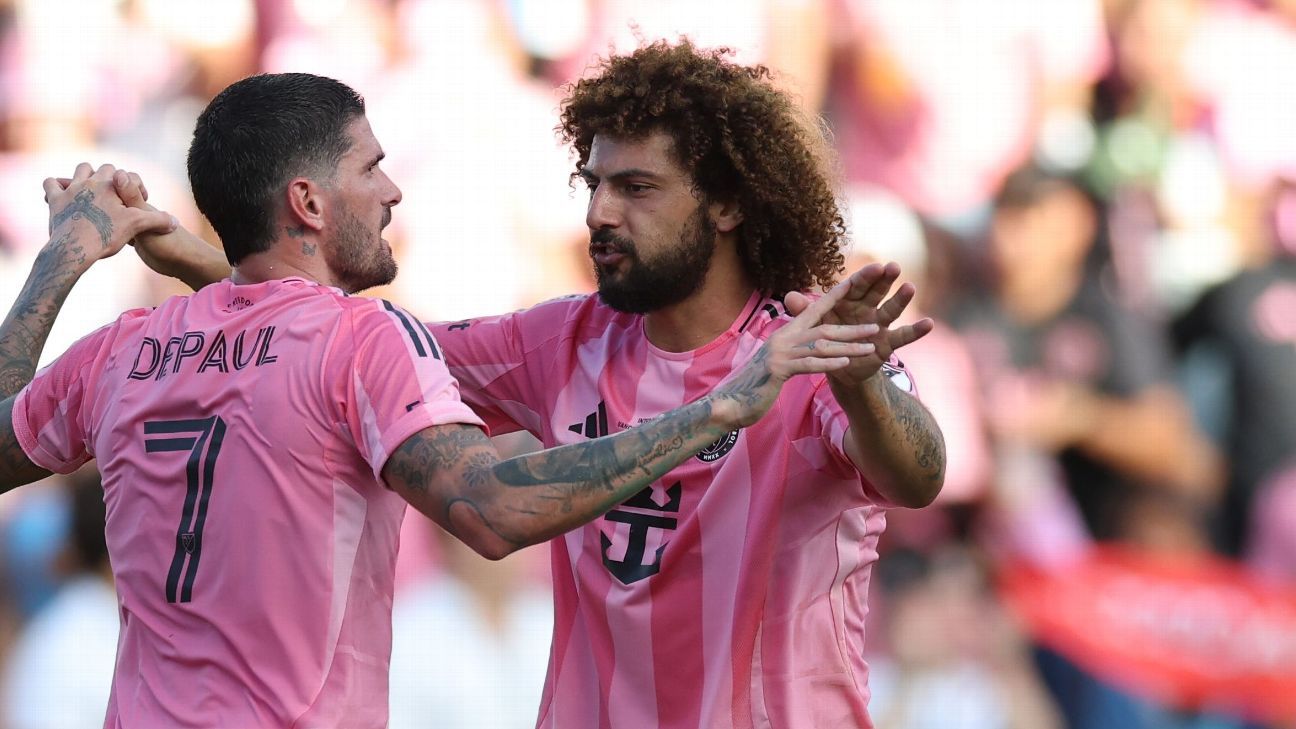 Maxi Falcón: la alegría por el título con Inter Miami, su idolatría por ...