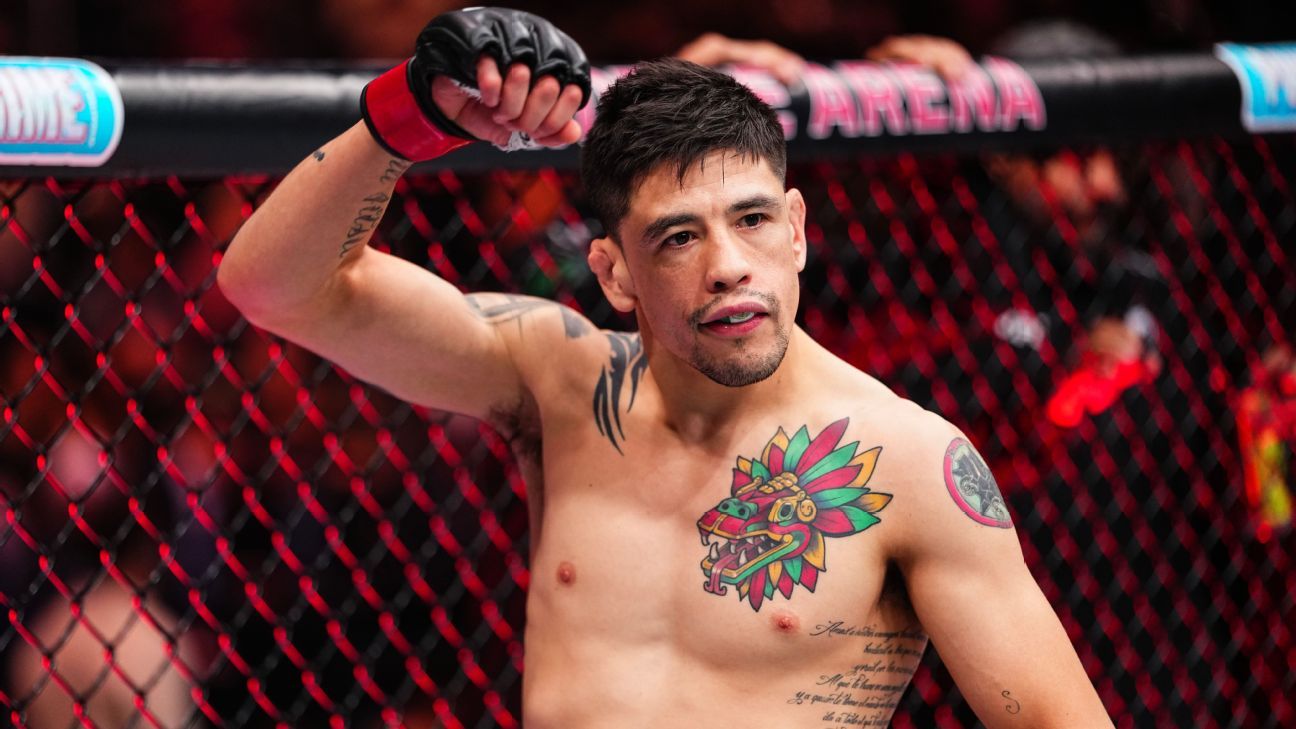 Brandon Moreno regresa rápido de estelar en UFC México en febrero - ESPN