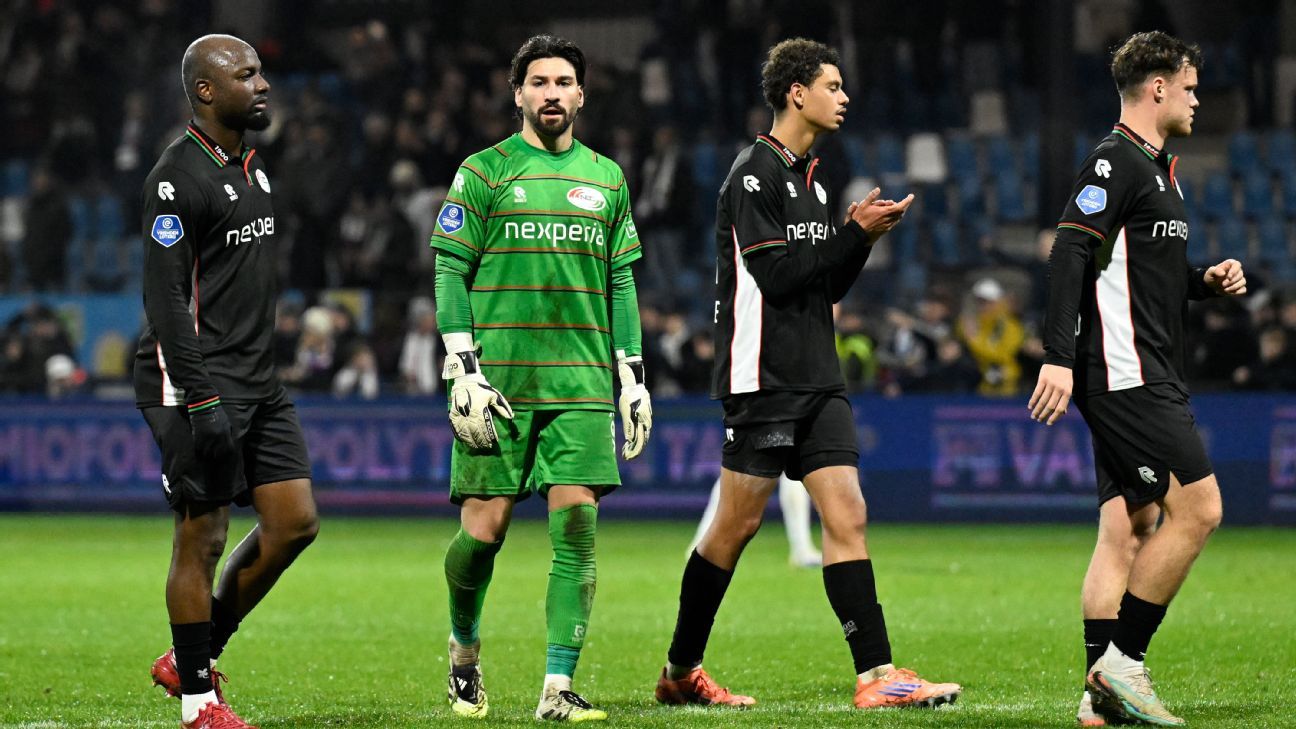 N.E.C. morst punten bij Telstar: "Zonde dat je hier gelijkspeelt" - ESPN