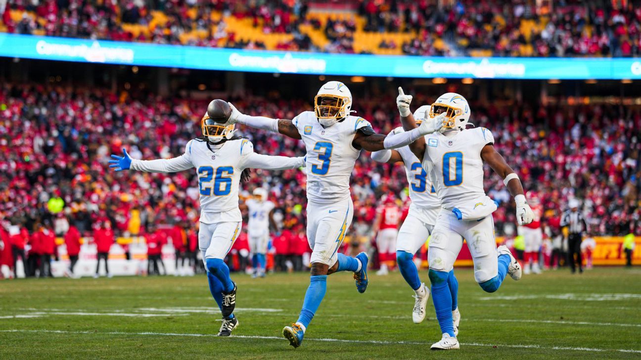 Chargers' surging defense looks capable of carrying team - ESPN