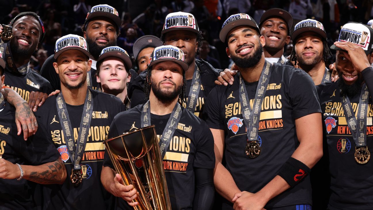 New York Knicks, campeón de la NBA Cup y ¿candidato al Larry O'Brien ...