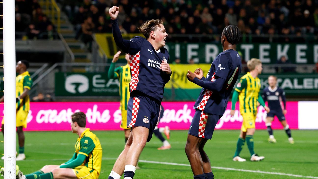 Jong PSV stunt met zege op ADO Den Haag - ESPN