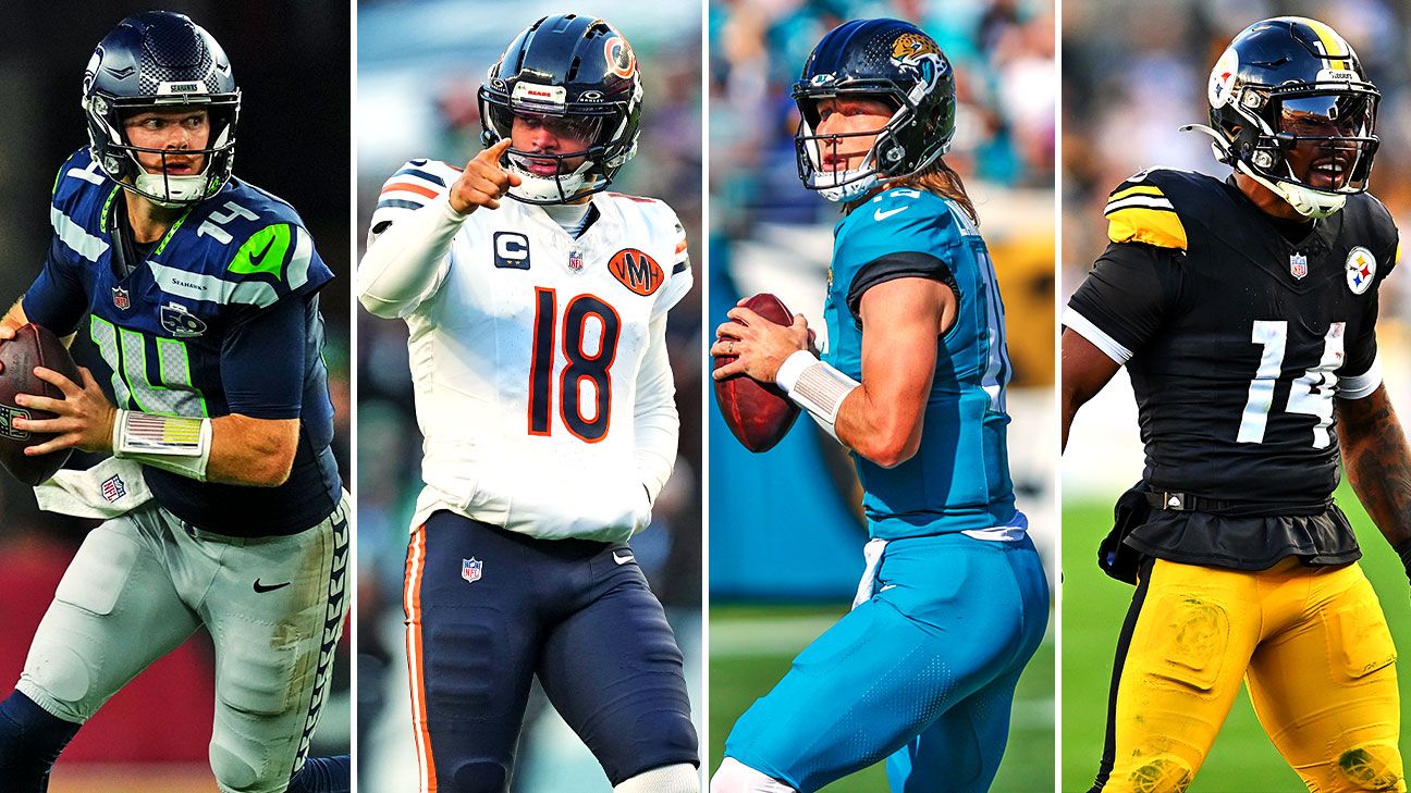 Sam Darnold, Caleb Williams, Trevor Lawrence or Kenneth Gainwell?: Week ...