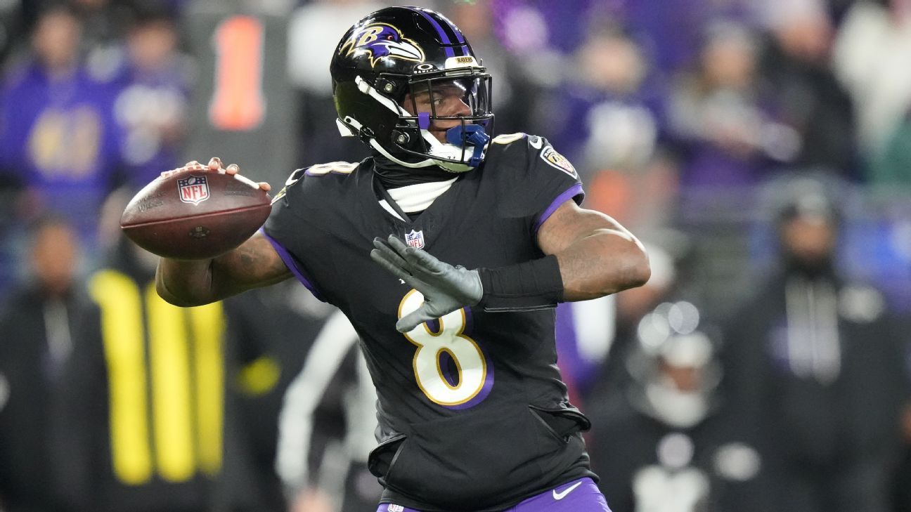 Ravens: Lamar Jackson en duda por lesión contra los Packers - ESPN