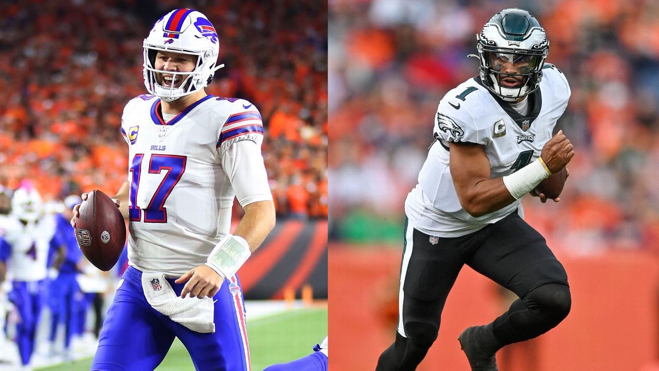 Bills x Eagles coloca frente a frente dois dos quarterbacks mais ...