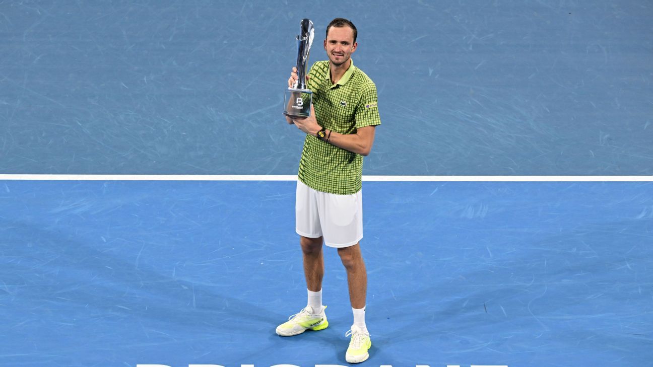 Así quedó el ranking mundial ATP tras los títulos de Medvedev y Bublik ...