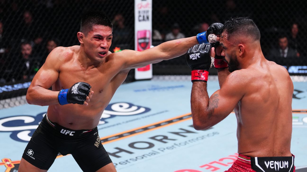 David Martínez promete "chispas" ante Chito Vera en UFC México - ESPN