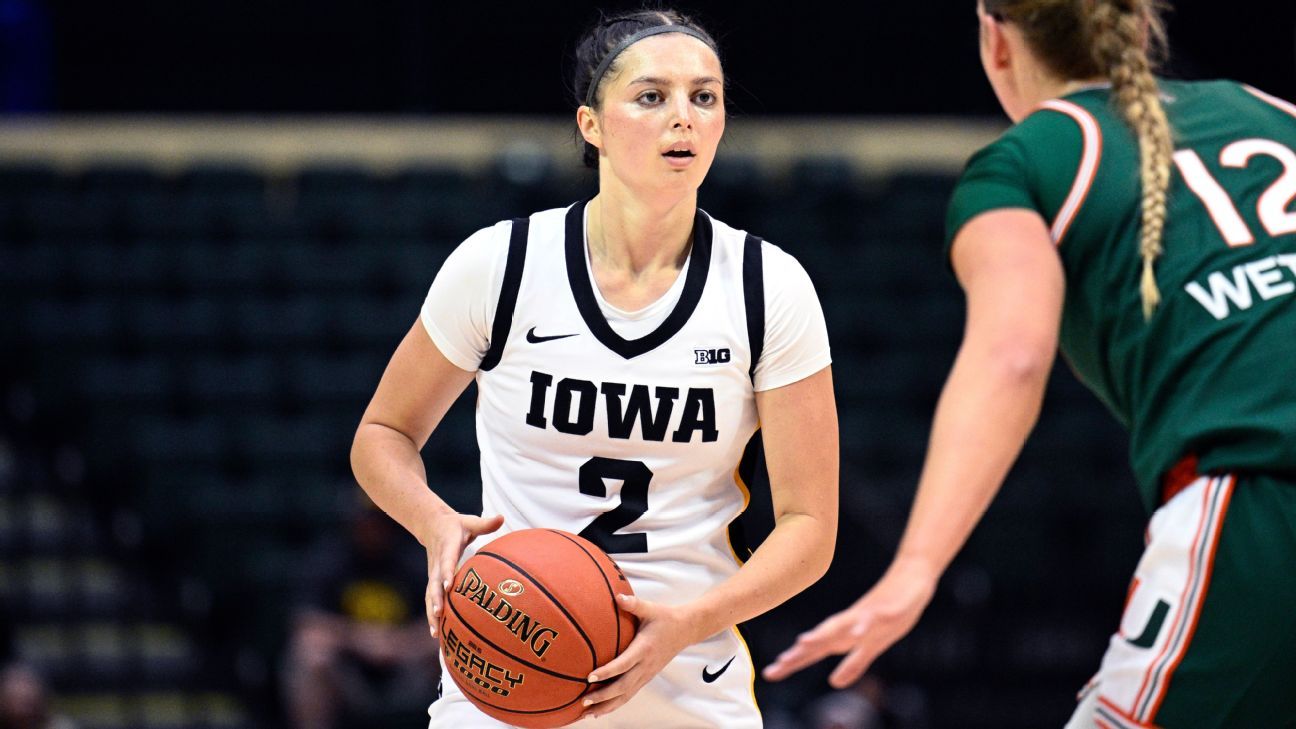 Iowa's Taylor McCabe tears ACL; sister Peyton hurt in Drake game - ESPN