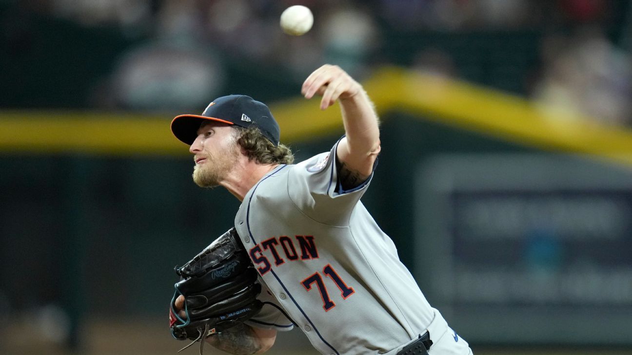Astros: Josh Hader perdería el Opening Day por lesión en bíceps - ESPN