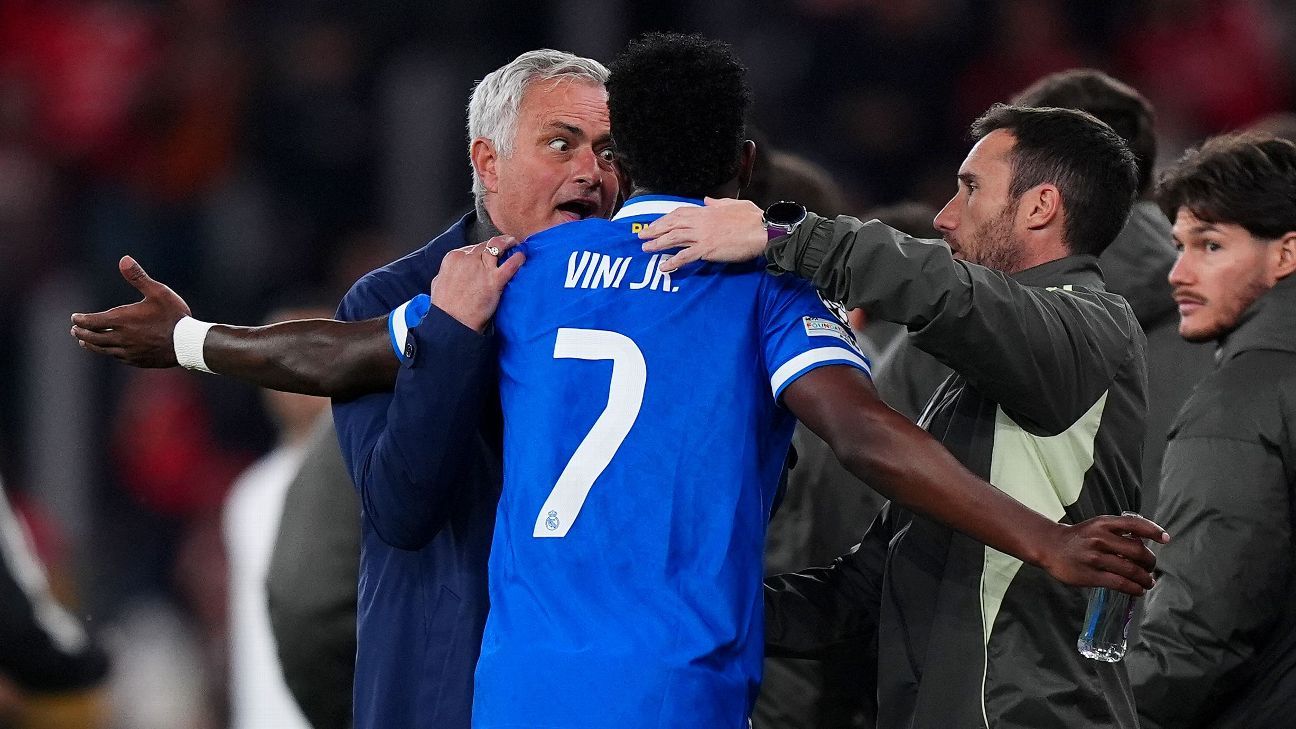 Benfica 0-1 Real Madrid: Vinícius Jr scores only goal amid ugly scenes ...