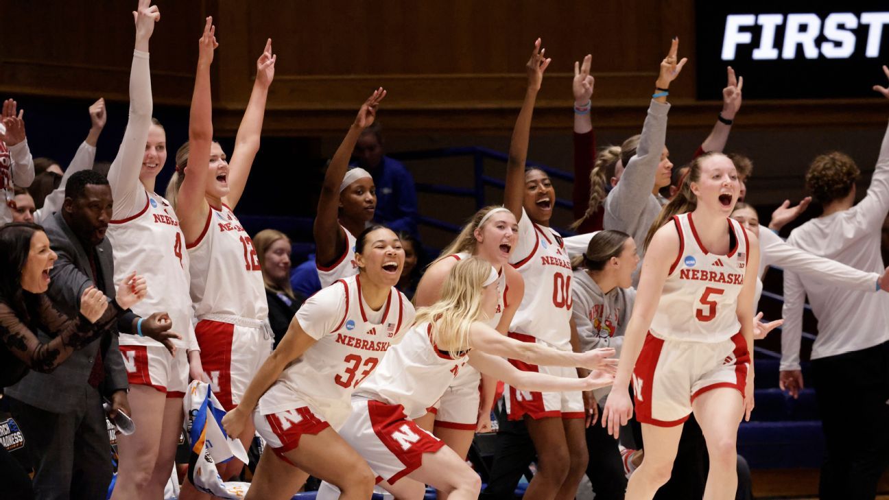 Nebraska women top Richmond in NCAA tournament First Four - ESPN