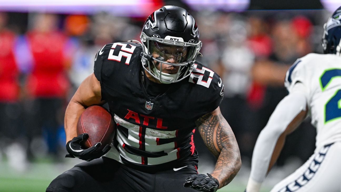 Ex-Falcons RB Tyler Allgeier ready for new start with Cards - ESPN