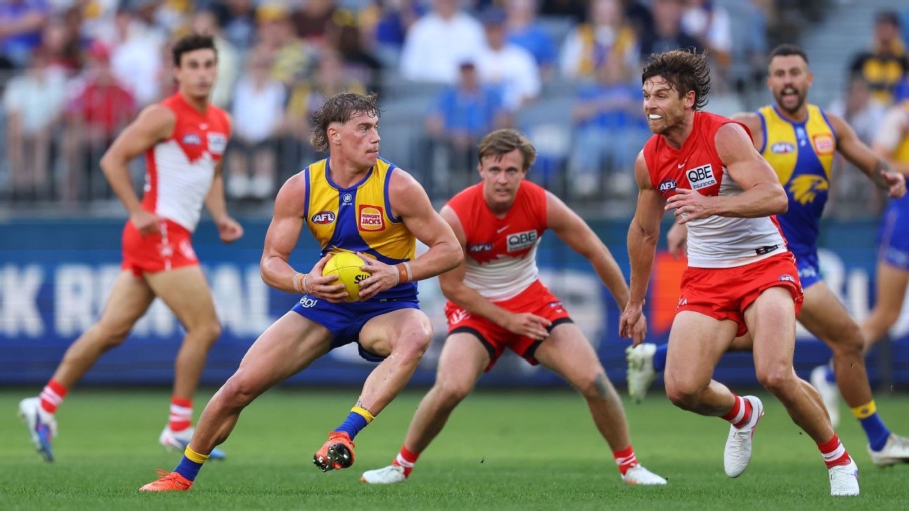Eagles back in Harley Reid after torrid Sydney showing - ESPN