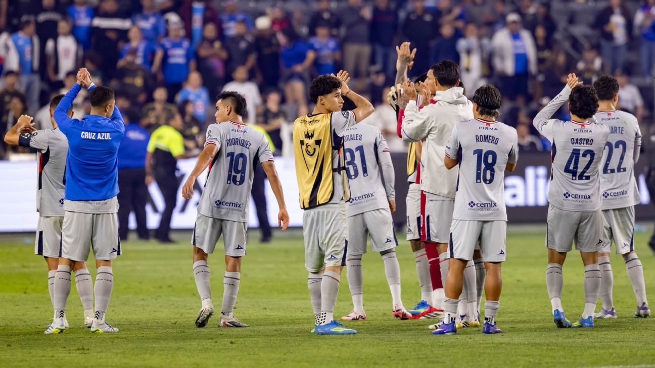 Cruz Azul llega a duelo vs. América con peor racha desde Anselmi - ESPN