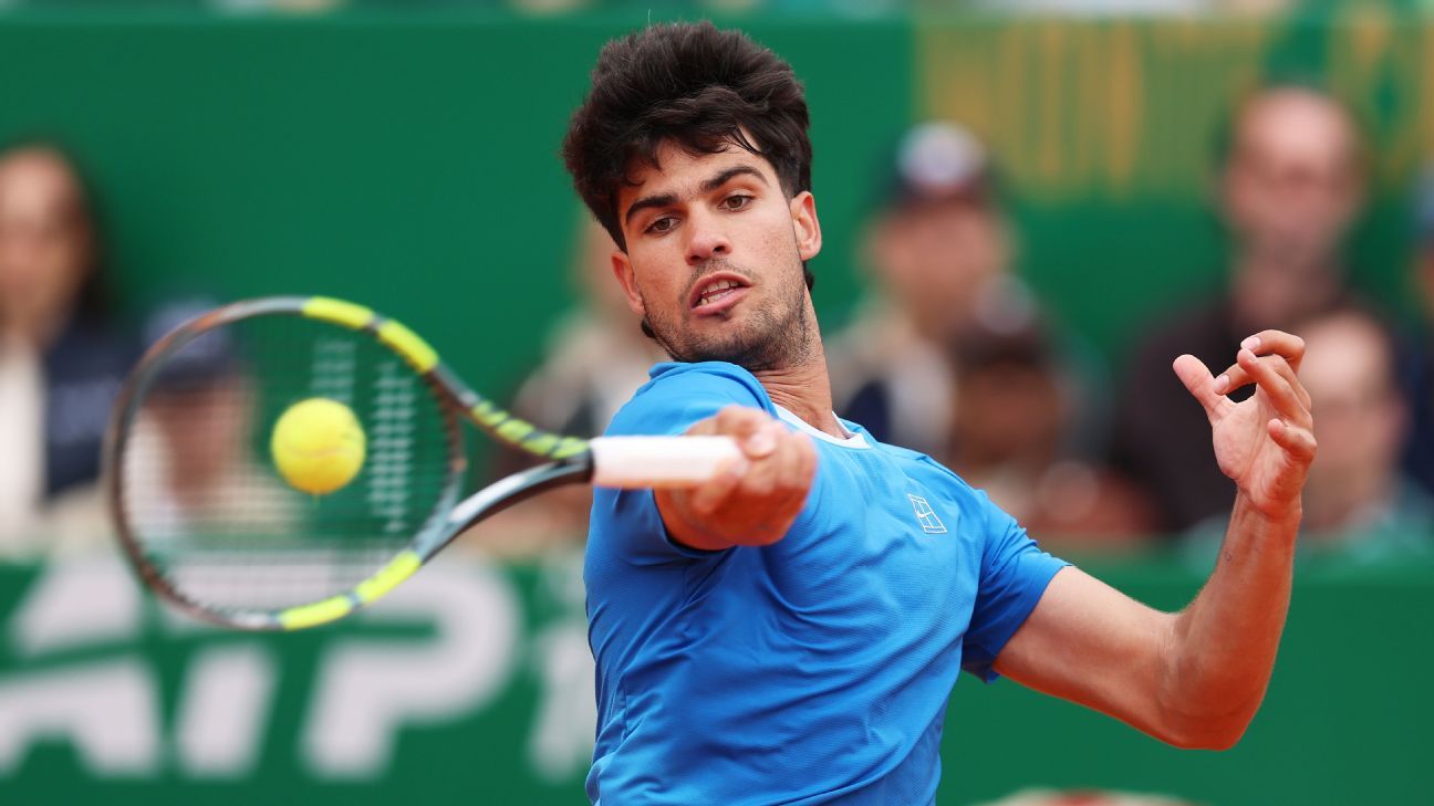 Alcaraz brilló para alcanzar las semifinales en Montecarlo en una clase ...