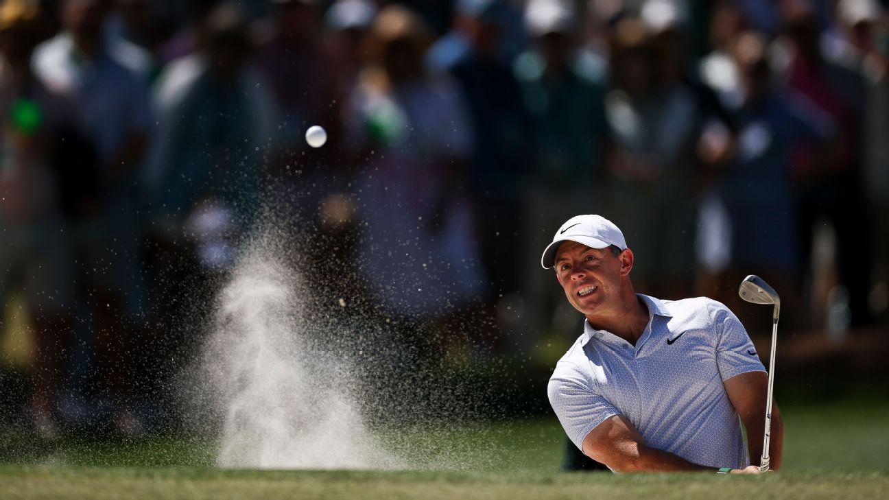 The Masters: Second round updates as McIlroy cards 65 for historic ...