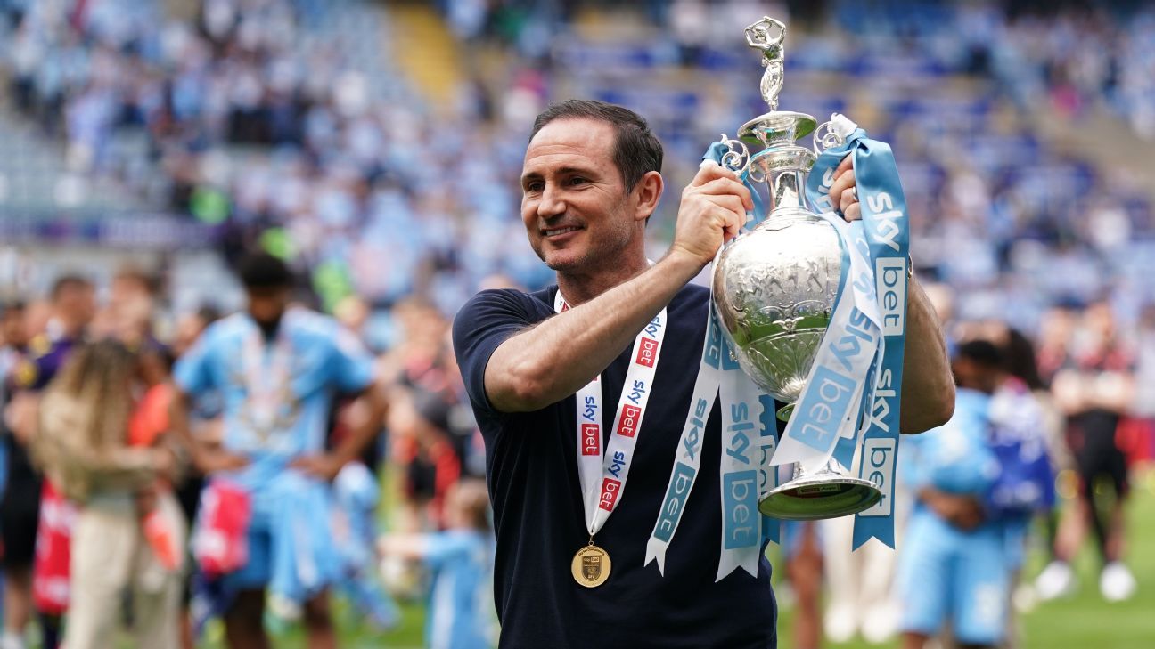 Frank Lampard beats Mikel Arteta to LMA best manager award - ESPN