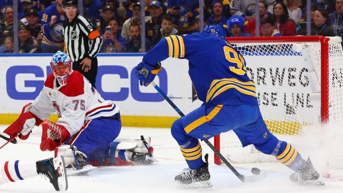 Stanley Cup odds: Sabres shorten to 8-1 after Game 1 win - ESPN