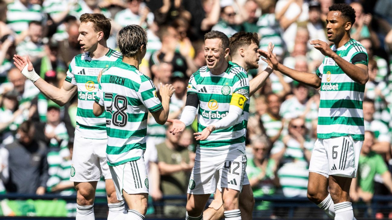 Celtic win Scottish Cup by dispatching Dunfermline in final - ESPN