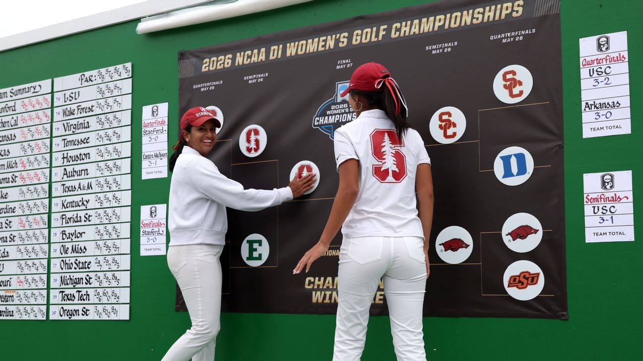 Stanford, USC to vie for NCAA women's golf title - ESPN