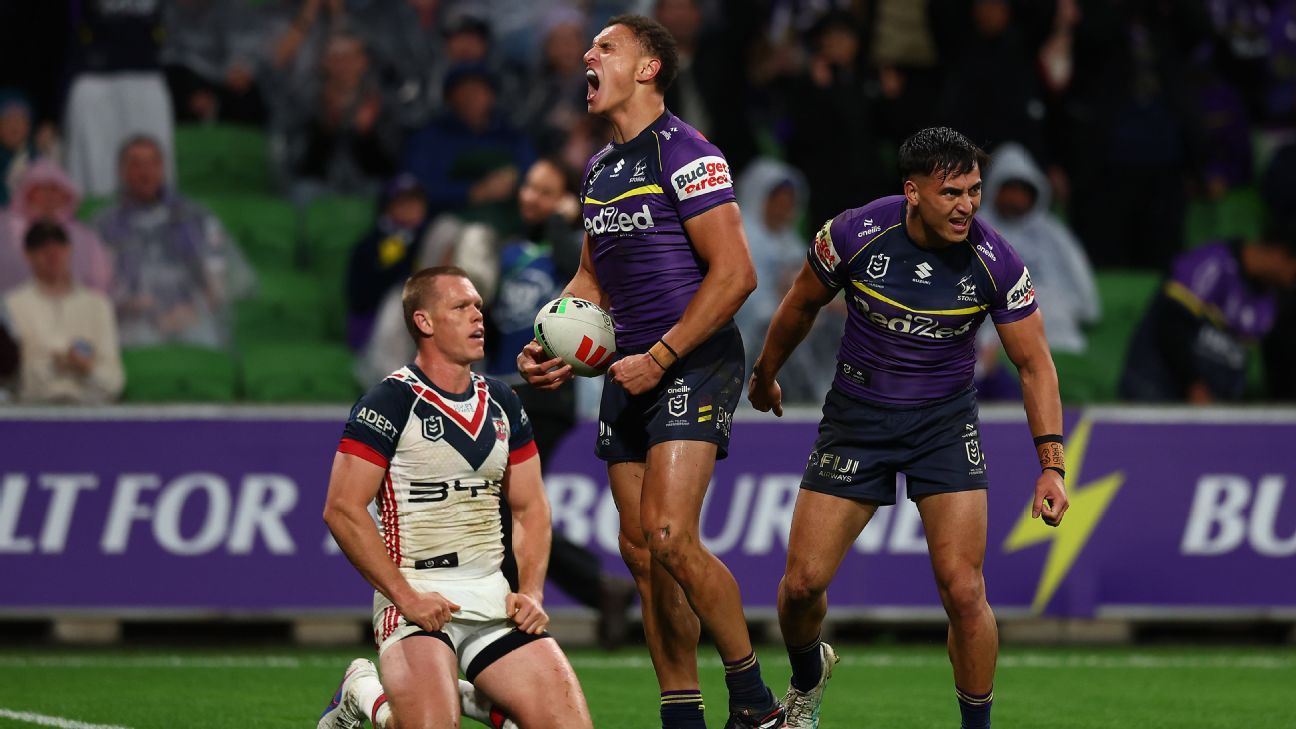 Storm speedster steers Melbourne to crucial NRL win - ESPN