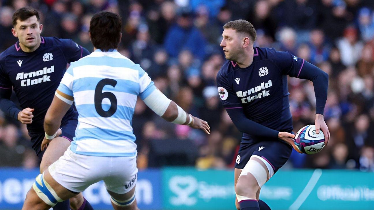 Finn Russell, lesionado: ¿Llega con Escocia para enfrentar a Los Pumas ...