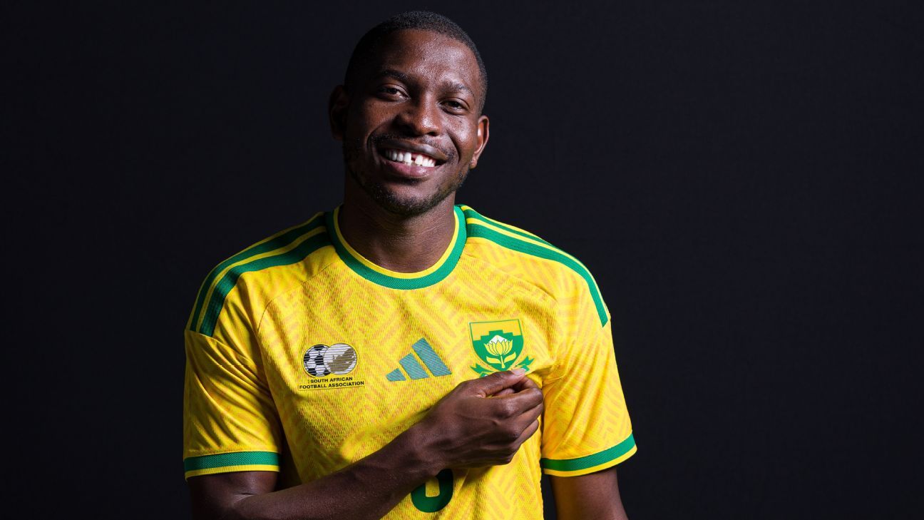 Defender Aubrey Modiba back in training for South Africa ahead of FIFA ...