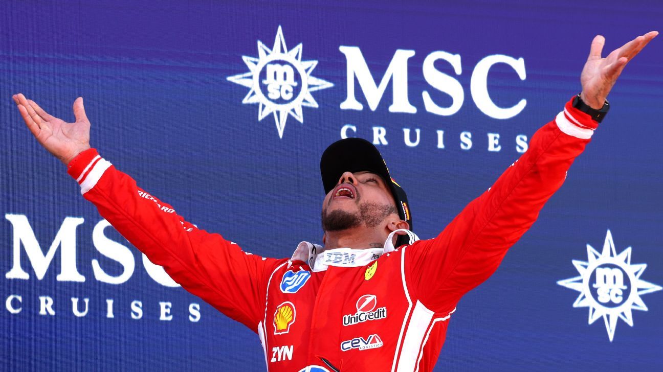 Lewis Hamilton brilló en Barcelona y ganó por primera vez con Ferrari ...