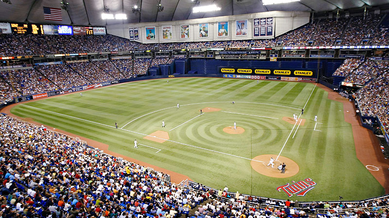 The Metrodome - Jim Caple's Worst Ballparks - ESPN