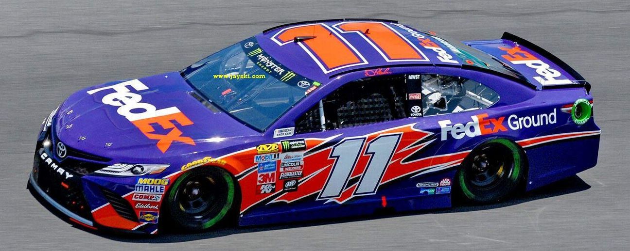 2017 NASCAR Cup Series Paint Schemes - Team #11 Joe Gibbs Racing